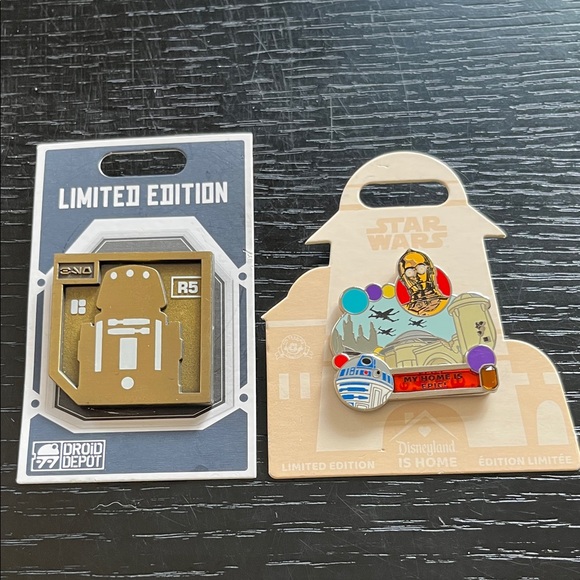 Disney | Jewelry | Disney Star Wars C3po R2d2 And Droid Depot R5 ...
